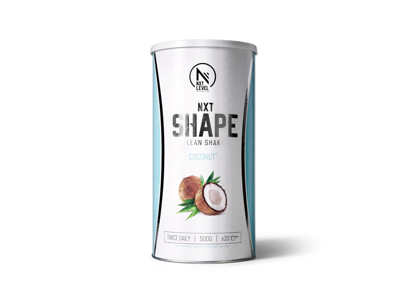 NXT Shape Lean Shake - Noix de Coco - 500g | Basic-Fit webshop
